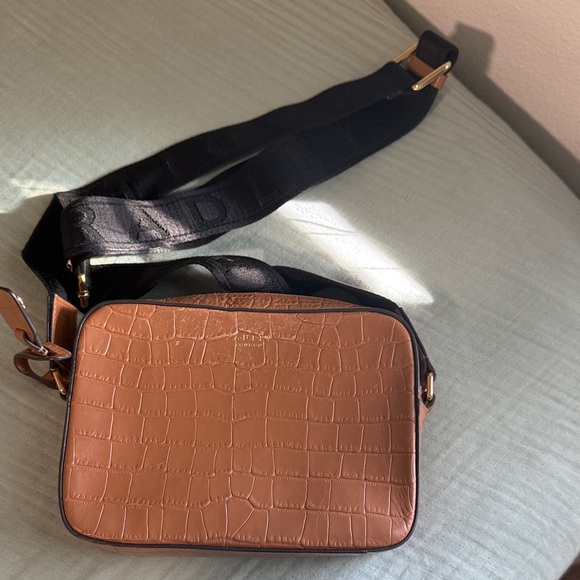 RADLEY LONDON | Bags | Radley London Tan Crocodileembossed Crossbody ...